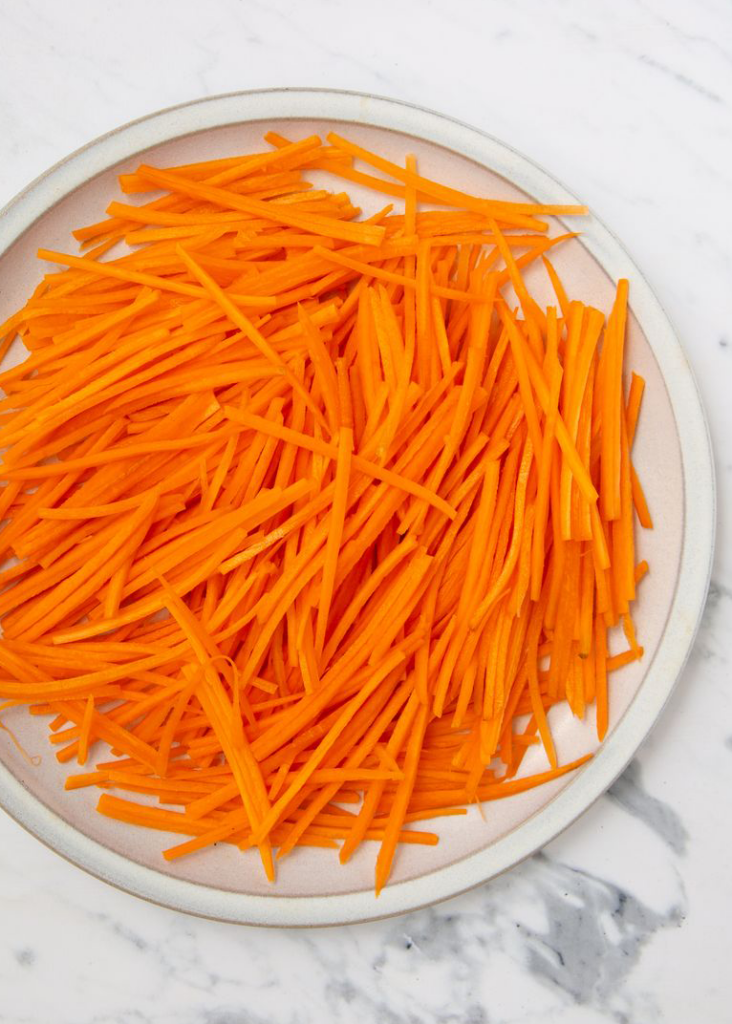 Julienne Carrots